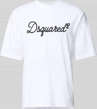 Dsquared2 Loose Fit T-Shirt aus reiner Baumwolle