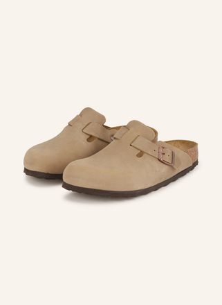 Birkenstock Pantoletten Boston beige