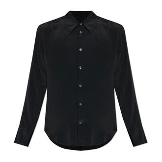 Ami Homme, Chemises, Noir, Taille: 4XL Chemise coupe asym&eacute;trique