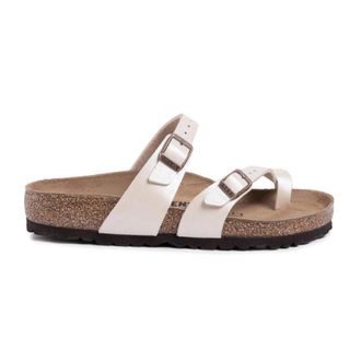 Birkenstock Homme, Chaussures, Blanc, Taille: 41 EU Sandales Mayari Blanc Perle