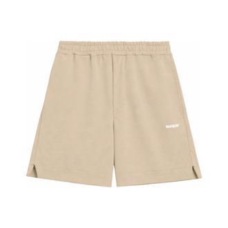 Barrow Barrow, Homme, Shorts, Beige, Taille: S Logo Shorts