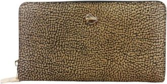 Borbonese Femme, Accessoires, Beige, Taille: ONE Size Vite Wallet Large
