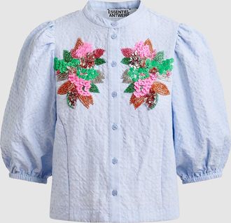 Essentiel Chemises Jaiden Bleu Multicolore