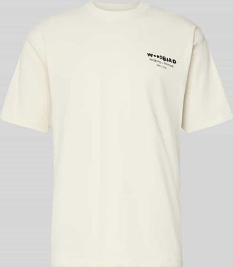 Woodbird T-Shirt mit Label-Print Modell Baine