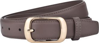 Replay Repaly G&uuml;rtel Damen Lederg&uuml;rtel Grau Jeansg&uuml;rtel Verstellbarer Tailleng&uuml;rtel 2,8 cm breit Echtlederg&uuml;rtel f&uuml;r Hosen Kleider K&uuml;rzbar Belt L 105cm