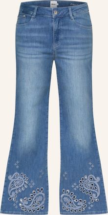 Brax Brax Bootcut Jeans Shakira S Mit Lochspitze blau