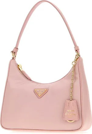 Prada Womens Pink Re-Nylon Prada Re-Edition 2005 Shoulder Bag Pesco 1 + Oro Beauty Perfumes