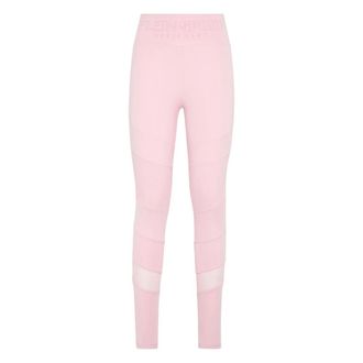 Plein Sport Femme, Pantalons, Rose, Taille: 42 FR Sport Leggings Statement