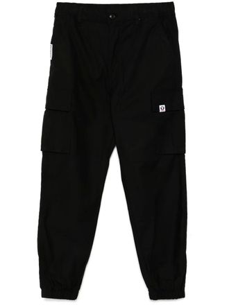 Aape By A Bathing Ape pantalon cargo AAPENOW à logo - Noir