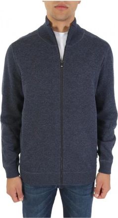 HUGO BOSS Homme, Pulls, Bleu, Taille: XL Cardigan zipp&eacute;