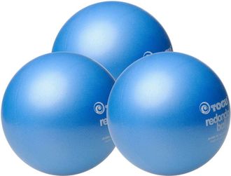 Togu 3 x Redondo Ball Pilates Ball Gymanstik Yoga Fitness Therapie 22cm blau