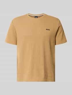 HUGO BOSS Regular Fit T-Shirt aus Baumwoll-Mix