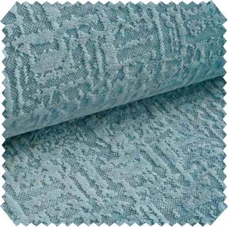 Novely exquisit VENEZIA - Prachtvoller und Samtweicher Möbelstoff - Schwer Entzündbarer Polsterstoff in 3D-Optik - Pflegeleichte Meterware 1lfm | Farbe: 06 E