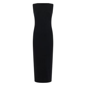 Cult Gaia Langes &auml;rmelloses Kleid - - Dresses - Damen - Schwarzk - L