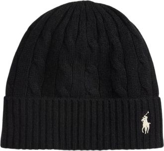 Ralph Lauren Femme, Accessoires, Noir, Taille: ONE Size Chapeaux Noirs