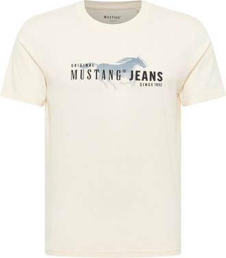 Mustang Jeans Herren Style Austin T-Shirt, Whisper White 2013, M