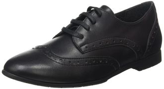 Nordways Damen Solene Schuluniform-Schuh, Schwarz, 35 EU Schmal