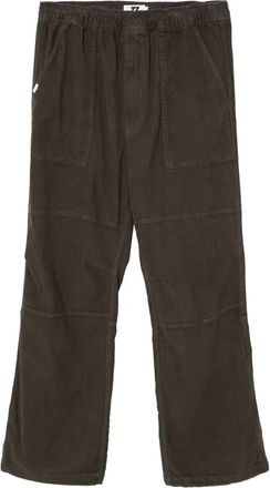 Izzue pantalon en velours côtelé - Marron