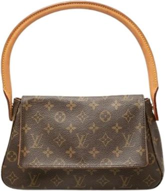Louis Vuitton Pre-owned Mini Looping - Femme - Pre-owned - Brun - Taille: ONE Size