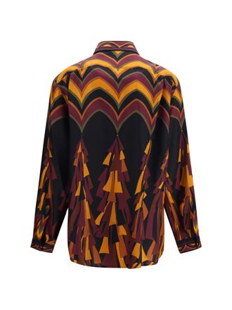 Emilio Pucci Baiadera Print Silk Shirt - Multicolor