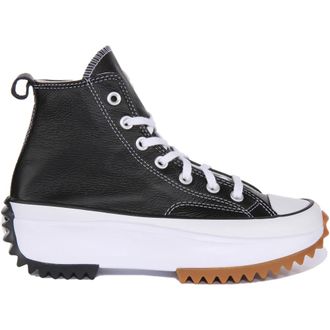 Converse Plateau Hi Top Sneaker Schwarz Wei&szlig; - - Shoes - Damen - Schwarzk - 39 EU