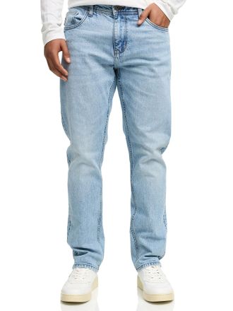 Indicode Herren INValoy Jeanshose mit Stretch aus Baumwolle | Herrenjeans Denim-Jeans f&uuml;r M&auml;nner Original Light Blue, 30/32