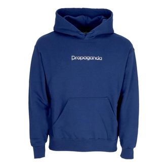 PROPAGANDA Apple Hoodie Specter - - Sweatshirts & Hoodies - Herren - Blau - XS