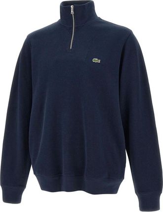 Lacoste Homme, Sweatshirts et sweats à capuche, Bleu, Taille: 2XL SweaT-shirt zippé à col montant