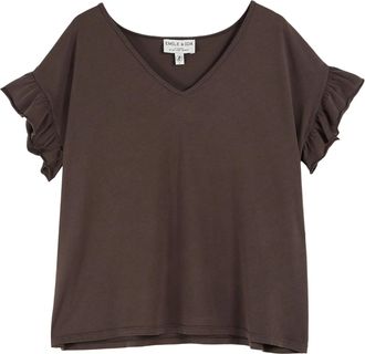 Emile Et Ida T-shirt Babio Coton Bio Emile et Ida