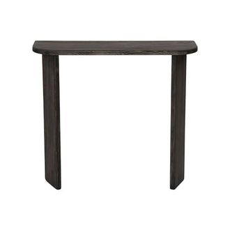 Dmora Konsole Astralis 100x30x90 cm Schwarz, tr&auml;gt 15 kg