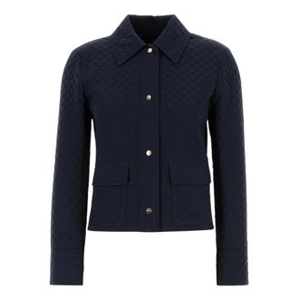 Max Mara Femme, Vestes, Bleu, Taille: 38 FR Giubbino Fado