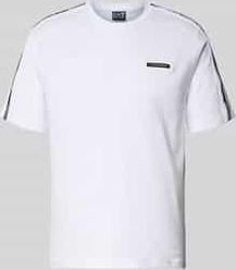 Emporio Armani Regular Fit T-Shirt mit Logo-Patch