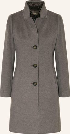 Cinzia Rocca Cinzia Rocca Wollmantel Mit Herausnehmbarer Blende grau