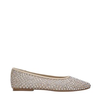 Steve Madden Femme, Chaussures, Beige, Taille: 37 EU Chaussures Transparentes Brod&eacute;es Strass