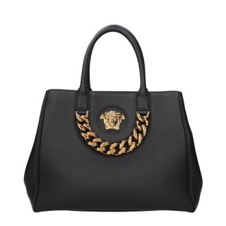 Versace Femmes Sacs &agrave; main Cuir Noir