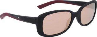 Nike Epic Breeze Oval-Sonnenbrille f&uuml;r Herren/Damen Unisex (Schwarz/Ros&eacute;gold)
