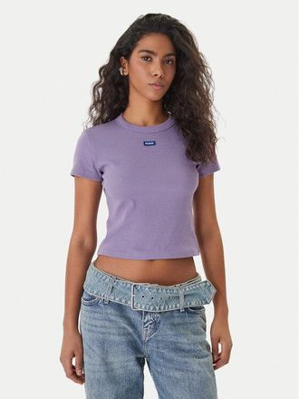 HUGO BOSS T-Shirt Baby 50510749 Violett Slim Fit