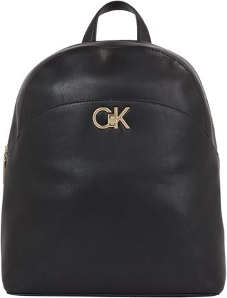 Calvin Klein Damen Rucksack Re-Lock Backpack Klein, Schwarz (Ck Black), Onesize