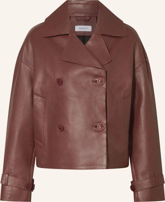 Darling Harbour Darling Harbour Lederjacke rot