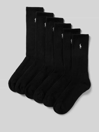 Ralph Lauren Socken mit Label-Stitching im 6er-Pack