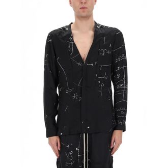 Rick Owens Larry Fogpocket Shirt - Homme - Chemises - Noir - Taille: L