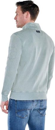 Engbers Sweatjacke Herren Sweatjacke Stehbund, Mittelblau