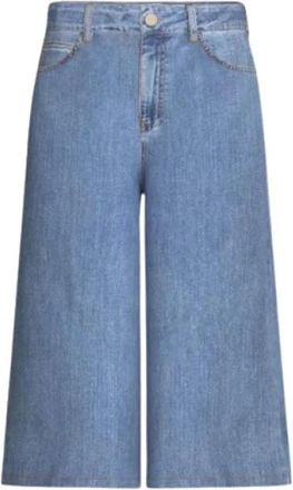 Marella Femme, Shorts, Bleu, Taille: 40 FR Short - 3141025402001