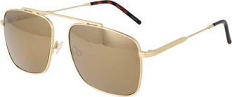 Champion Schwarze Metall-Sonnenbrille