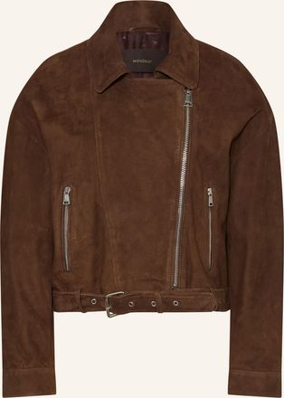 Windsor Windsor. Lederjacke braun
