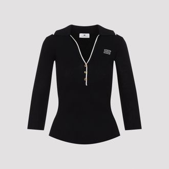 Elisabetta Franchi Polo en tricot Elisabetta Franchi