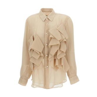 Comme Des Gar&ccedil;ons Shirts - - Blouses & Shirts - Damen - Beige - S