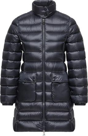 Moncler Genet Long Daunenjacke - - Jackets - Damen - Blau - XS