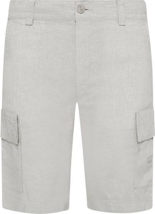 HUGO BOSS Cargo-Shorts aus einer Leinenmischung in