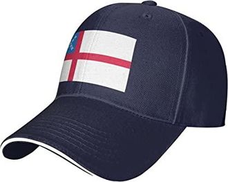 Generic Sun Protection Casquettes Drapeau De L&Eacute;glise &Eacute;piscopale S&eacute;chage Rapide Pare-Soleil Casquette L&eacute;ger Visiere pour Sports Homme Femmes